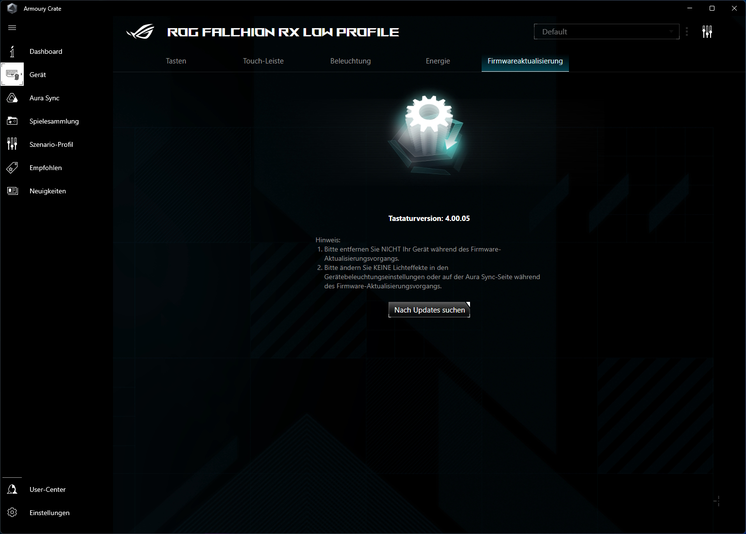 ASUS ROG Falchion RX Low Profile - Software - 9.jpg | Die Hardware-Community für Enthusiasten ...