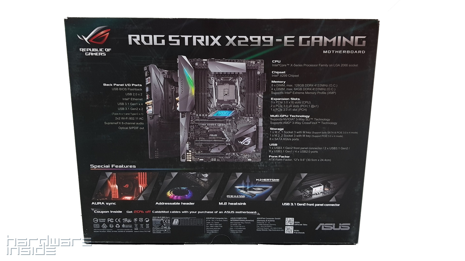 ASUS ROG STRIX X299-E Gaming - 2 | Die Hardware-Community für ...