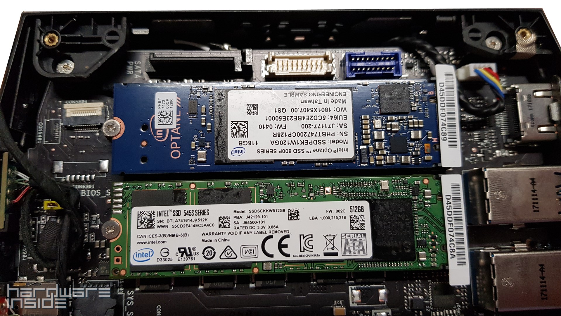 Intel NUC Kit NUC8i7HVK - SSD | Die Hardware-Community für Enthusiasten ...